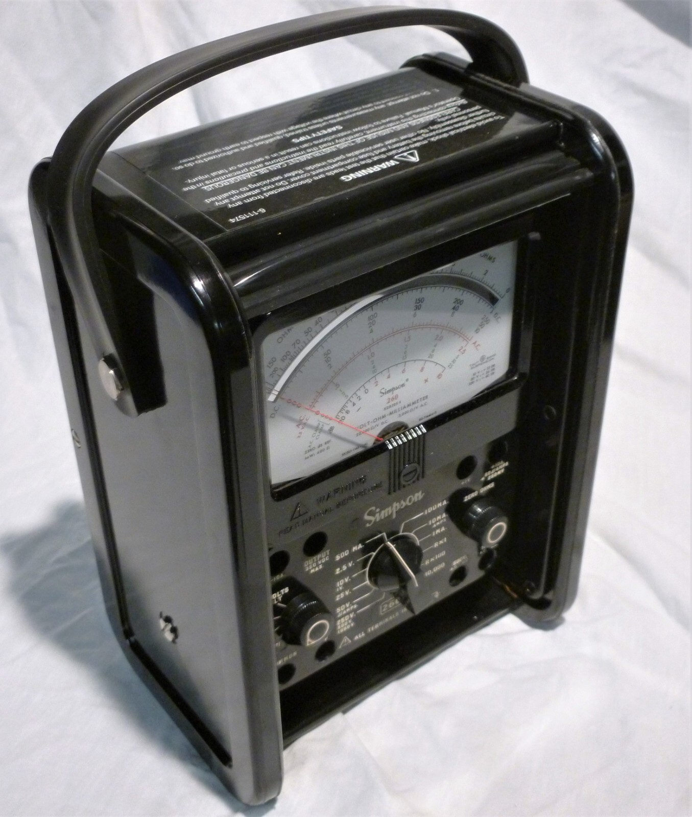 Simpson Analog Multimeter