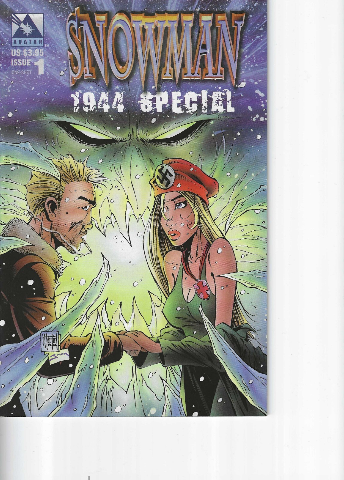 Snowman 1944 Special #1 Matt Martin 1997 Avatar Comic | eBay