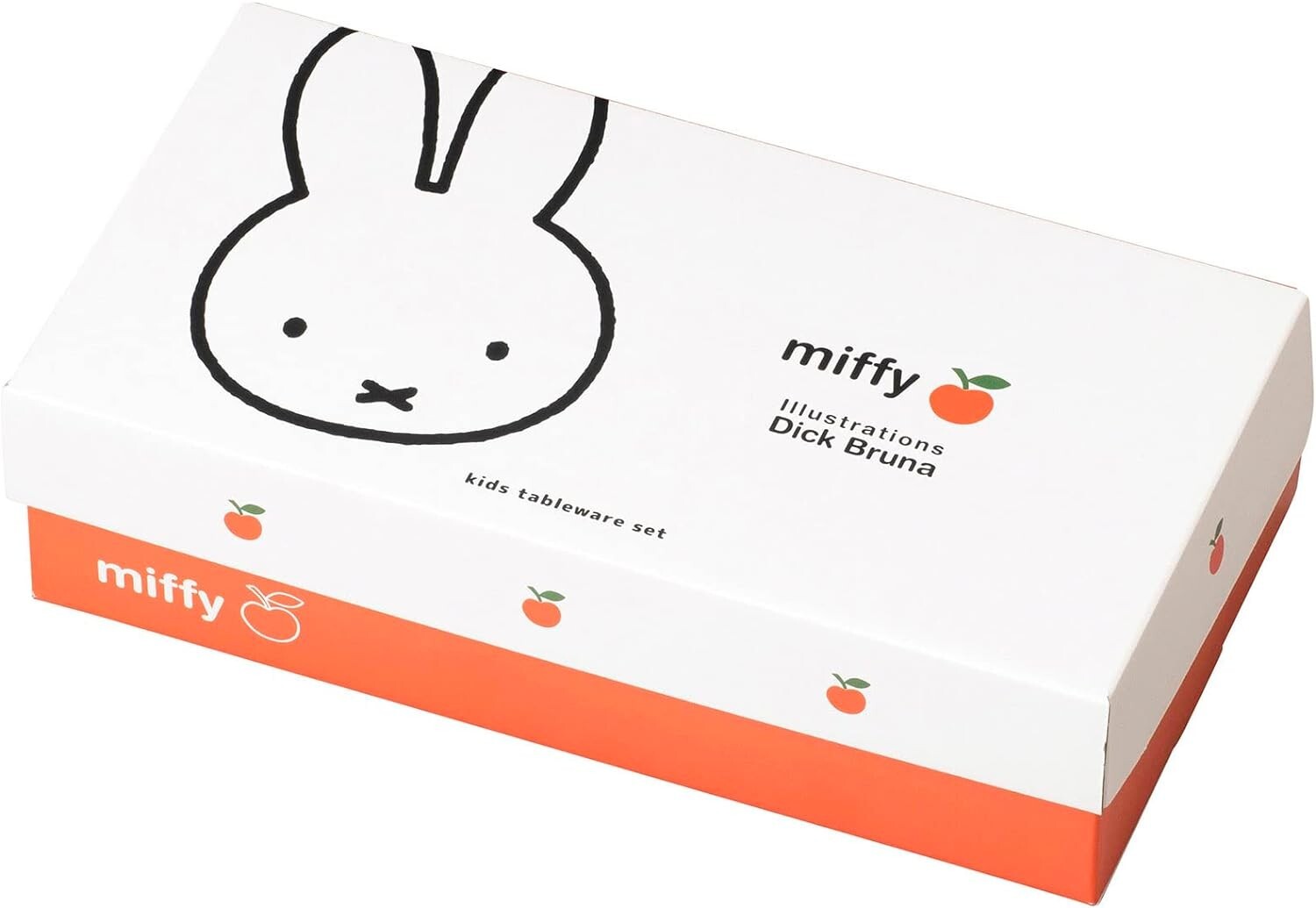 Miffy Apple Kids Ceramic Tableware Set Plate Rice Bowl Cup spoon ...