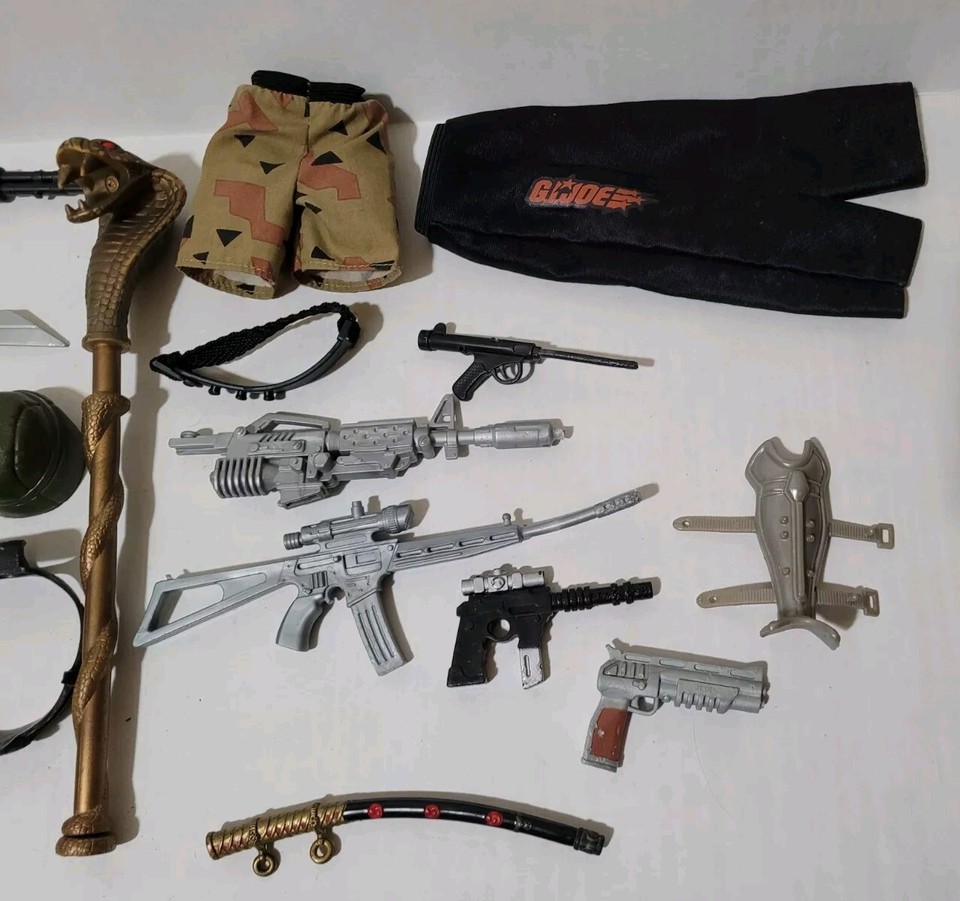 GI Joe Accessories Weapons Lot 1990s | eBay