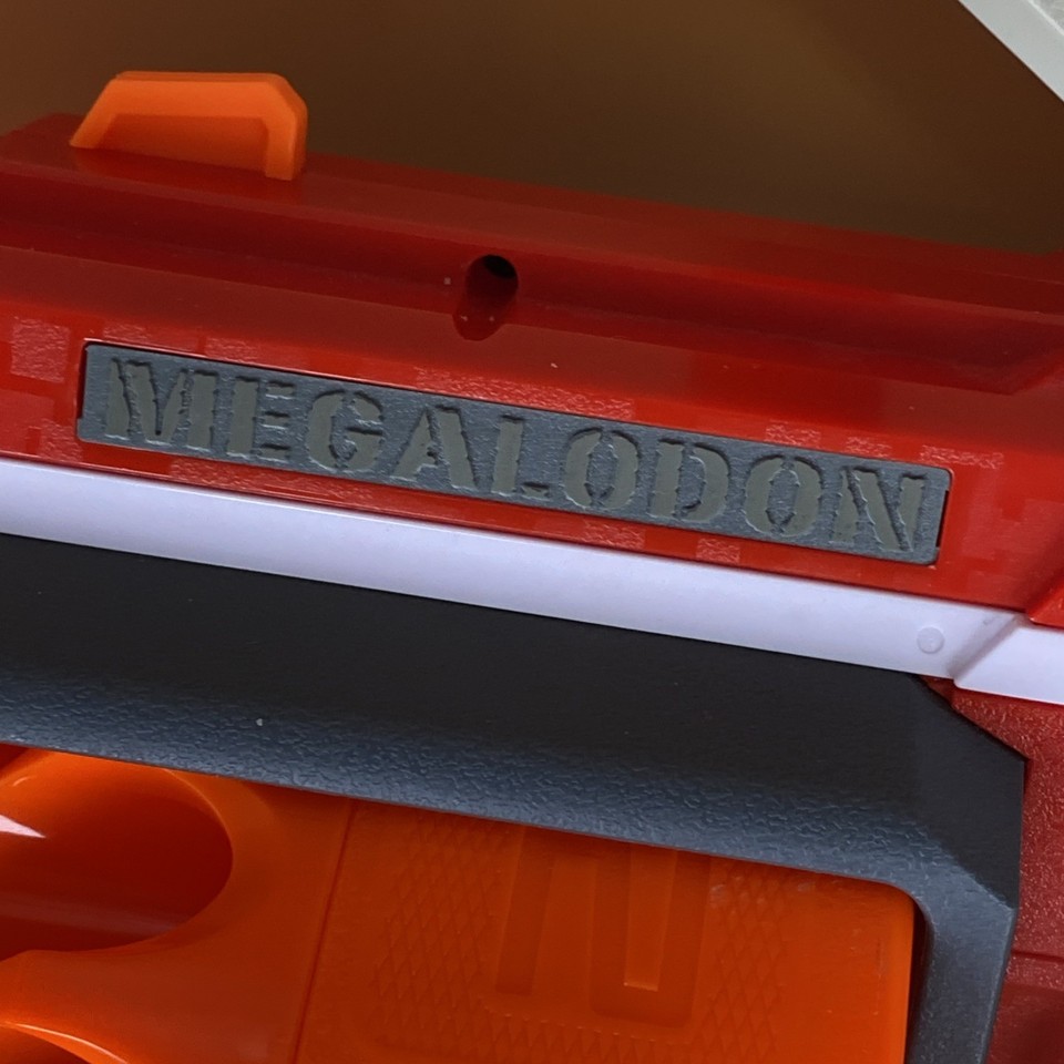 Hasbro Nerf Megalodon N-Strike Mega Toy Blaster Dart Gun Nerf (E2849 ...