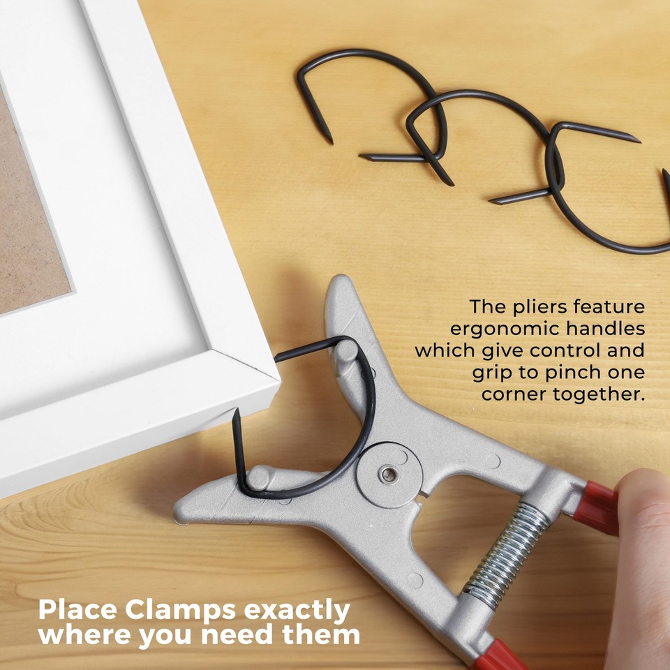 TOFL Miter Spring Clamps | 8 To A Package 1/2” 3/4” Woodworking ...