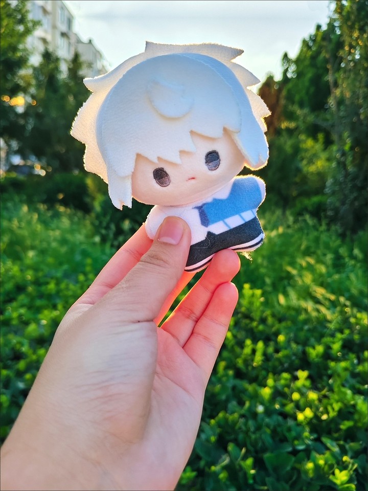 Link Click Lu Guang Lucas 10cm Plush Doll Pendant Plushie Toy Keychain ...