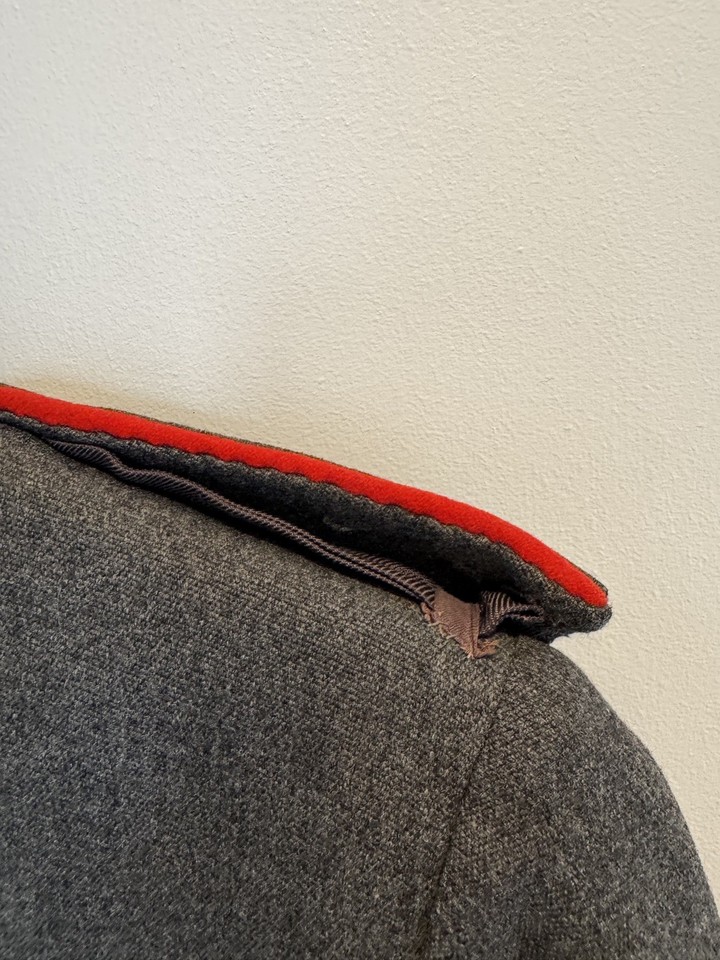 Victorian Women’s Uniform Jacket VR Cypher Brass Buttons Grey Wool HM ...