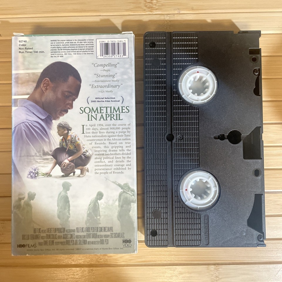 Sometimes in April [Late Run HBO VHS, 2005, Fully Tested & Ships Fast ...