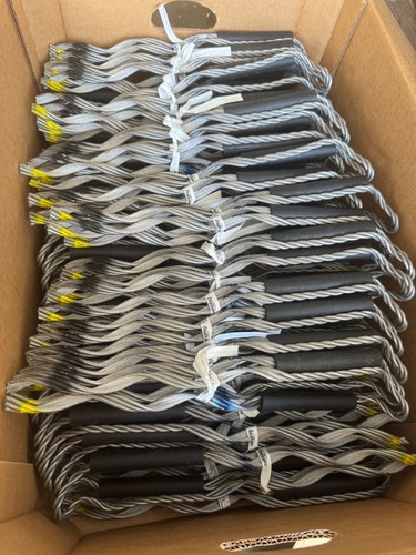 (39) 2/0 Preformed Line Products C/F-neck double support ties…DST-0154 ...