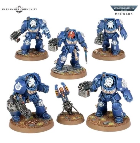 Terminator Squad New On Sprue Leviathan Warhammer 40K Space Marine Army ...