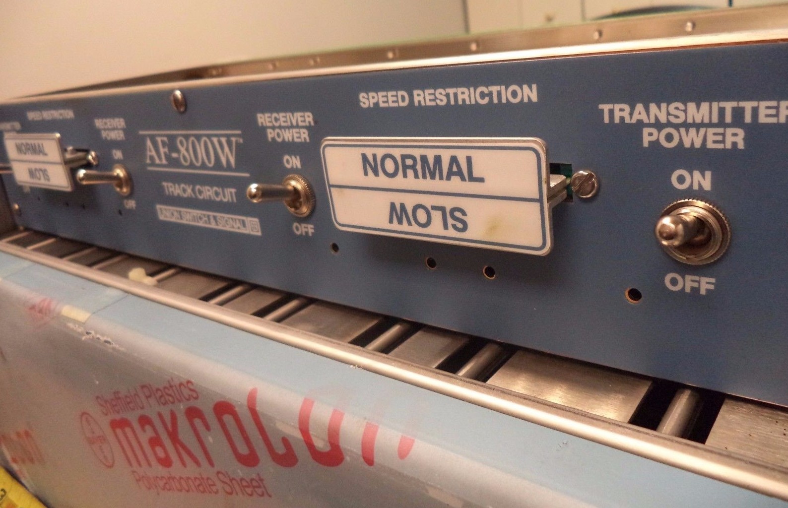 UNION SWITCH & SIGNAL TRACK CIRCUIT WITH MOTHER BOARD P/N AF-800W for ...