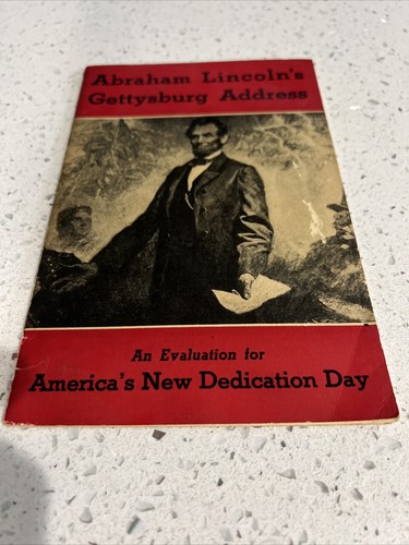 Abraham Lincoln's Gettysburg Address by Louis A. Warren-1946 | eBay