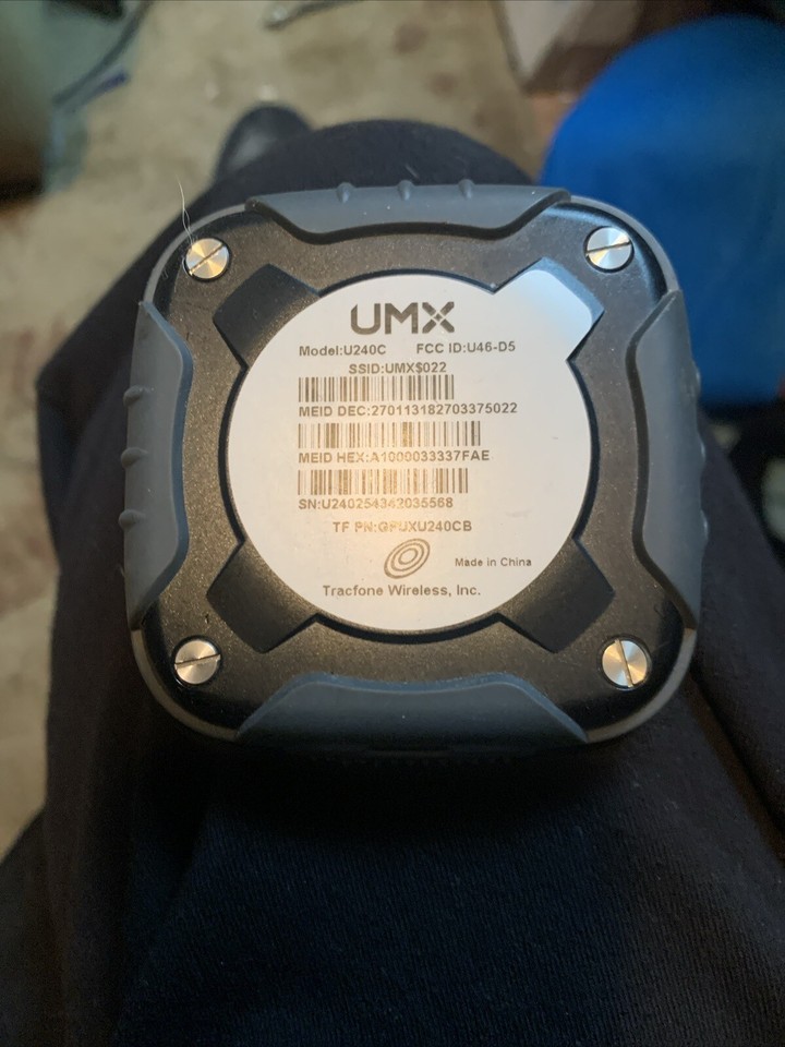 Straight Talk Mobile Hotspot UMX Tracphone Unimax U240C | eBay
