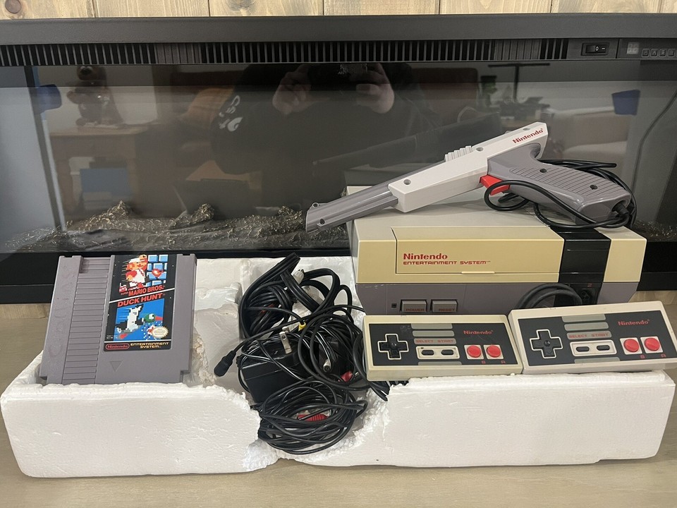 Nintendo Entertainment System (NES) Action Set - CIB (Complete in Box ...