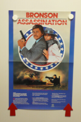 ASSASSINATION Charles Bronson JILL IRELAND Home Video Brochure/Poster ...
