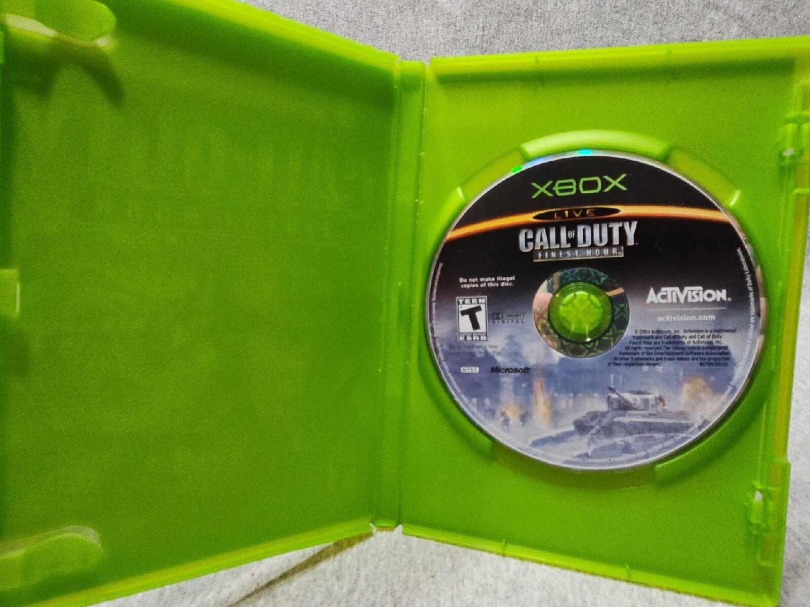 Call of Duty Finest Hour XBOX 2004 Game | eBay