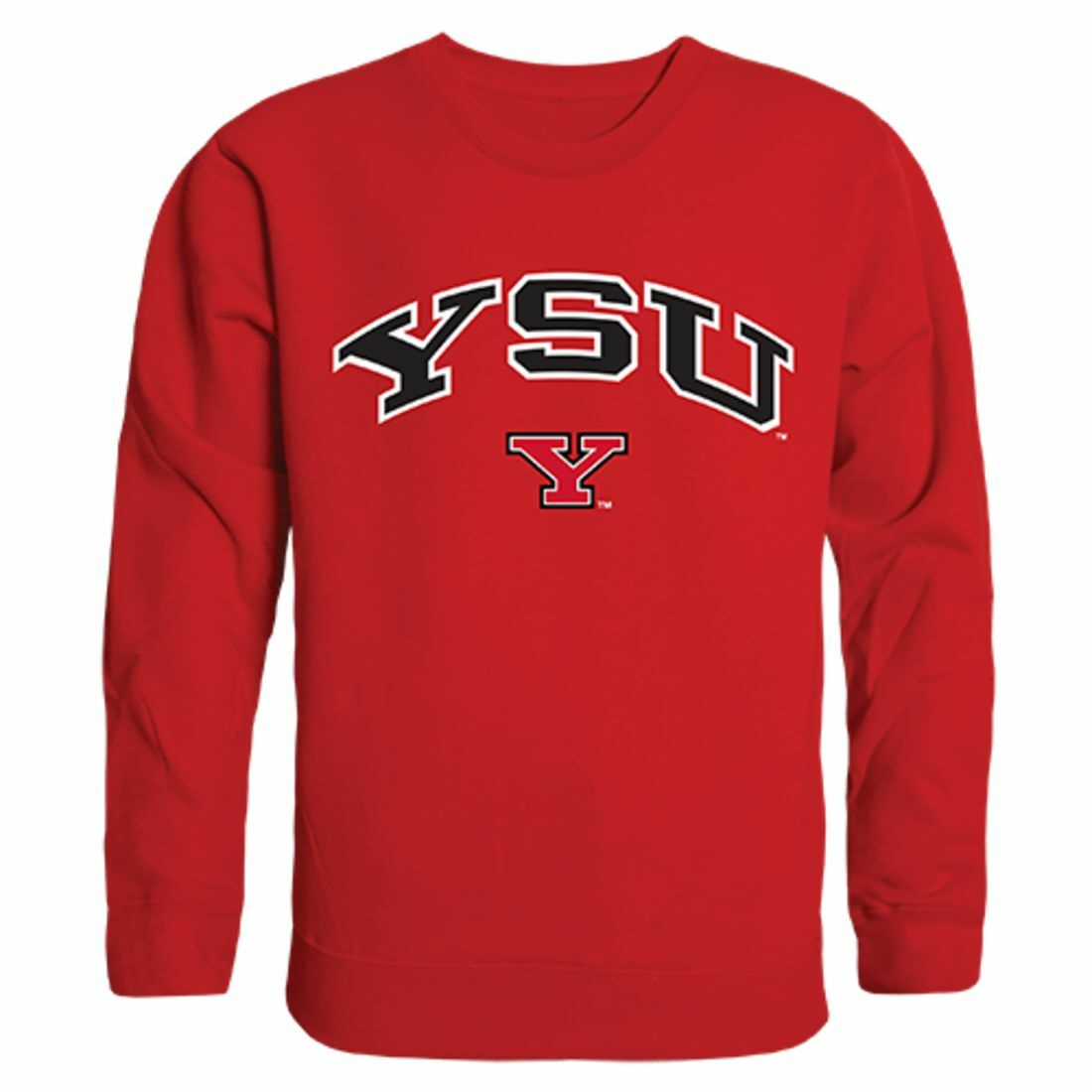 YSU Youngstown State University Campus Crewneck Pullover Sweatshirt ...