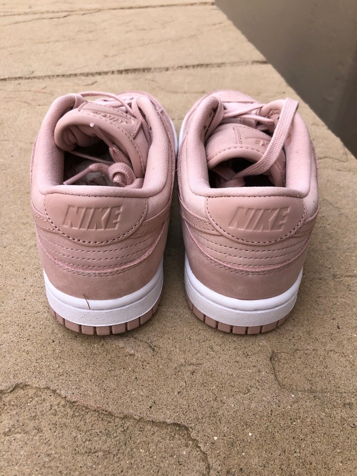 Women's 11.5, Men's 10 Nike Dunk Low PRM MF Pink Oxford Shoes DV7415 ...