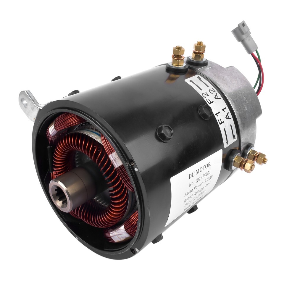 High Speed Electric Motor for 48V Electric Vehicle Carryall Golf Cart ...
