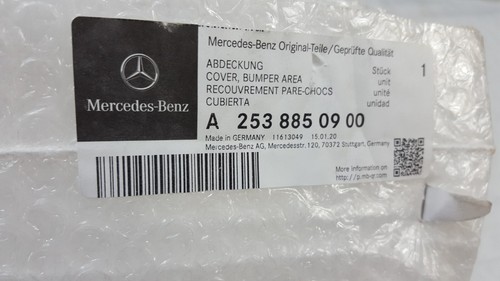 Genuine Mercedes-Benz GLC Lower Rear Bumper Center Molding 2538850900 ...