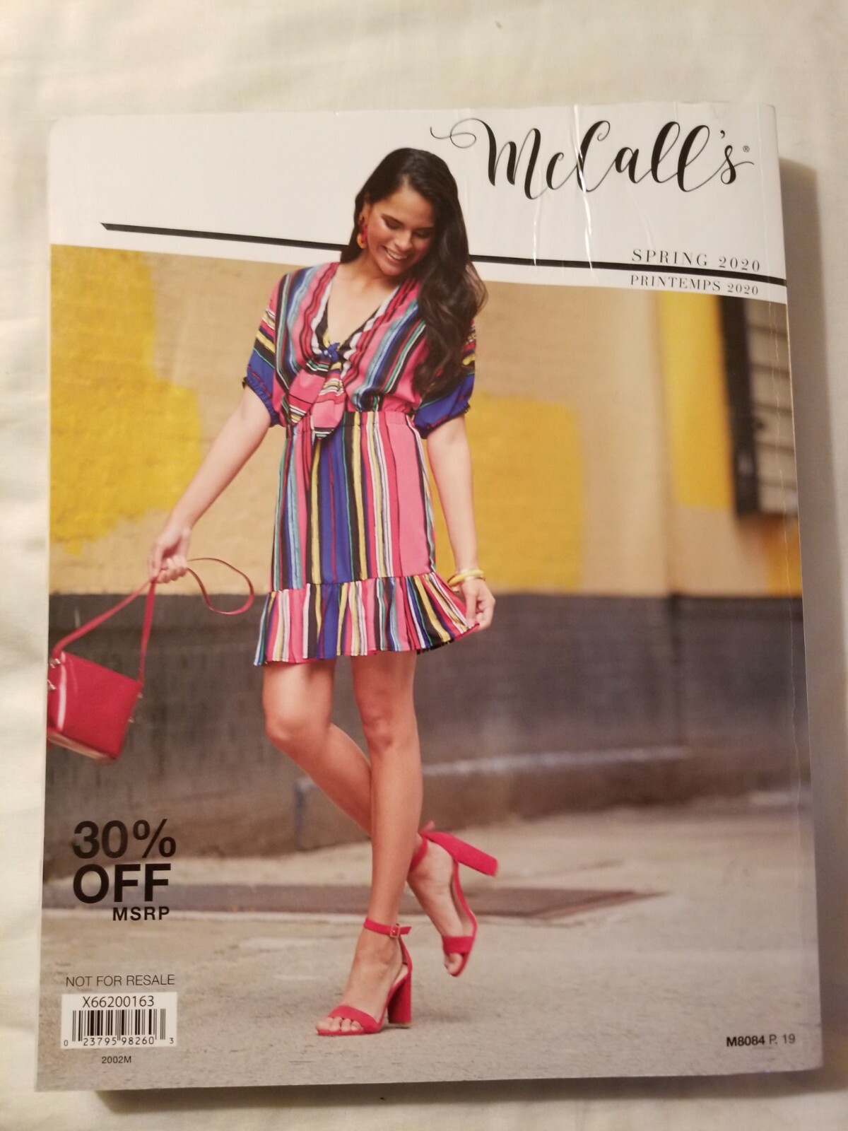 McCall's Spring 2020 (Printemps) Counter Pattern Book | eBay