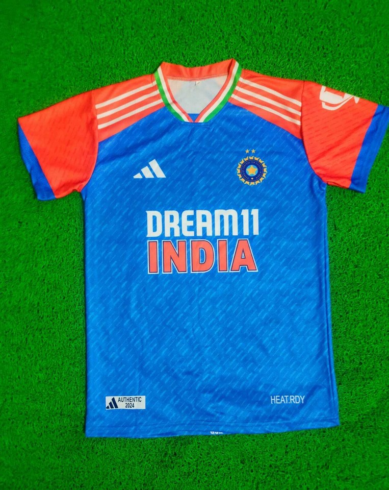 India Jersey 2025 Cricket Team T20 World Shirt IPL T20 Jersey Virat ...