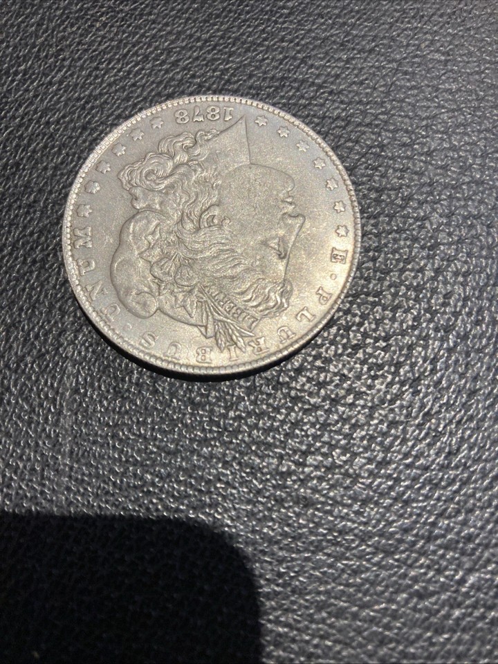 1878 7TF Morgan Silver Dollar Coin, 7 Tail Feathers | eBay