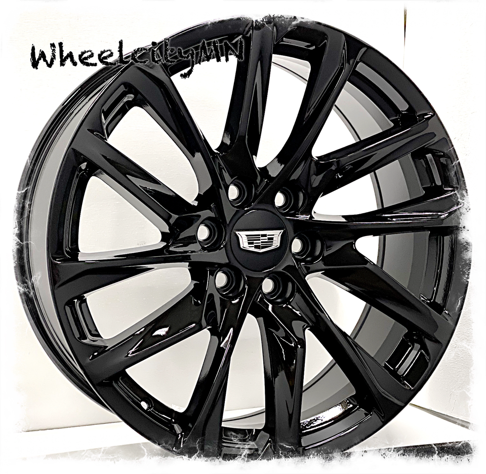 24" gloss black 2022 Cadillac Escalade Sport Platinum OE replica SSX ...