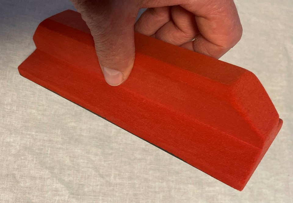 ULTIMATE-BIG-BLOCK, RIGID LONGBOARD HAND SANDING BLOCK, 5.5 to 60" Long ...