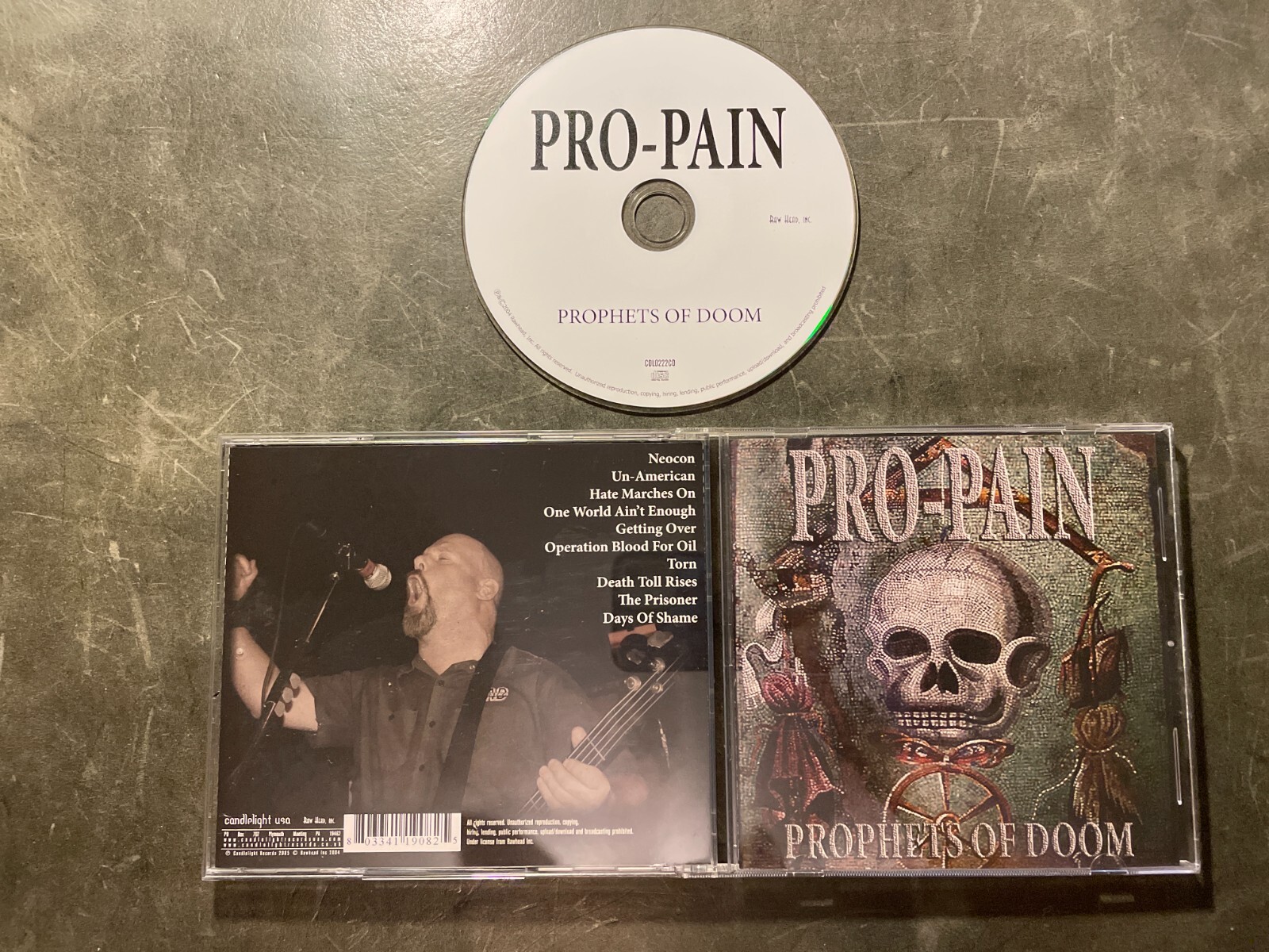 Prophets of Doom by Pro-Pain (CD, 2005) Candlelight Records | eBay