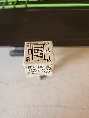 FUEL PUMP RELAY # 167 - AUDI 5000 A3 A4 A8 QUATTRO PORSCHE CAYENNE VW ...