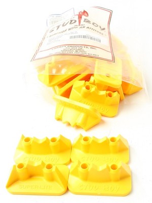 Stud Boy Super-Lite Pro Series Double Backers .75" 24/Pk Yellow | eBay