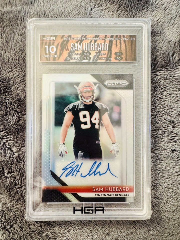 2024 Prizm Football Autograph Silver Prizm #RA-SH Sam Hubbard ...