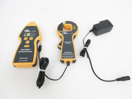 IDEAL RC-958 RECEIVER TRACER & IC-958 SURETRACE INDUCTIVE CLAMP CIRCUIT ...