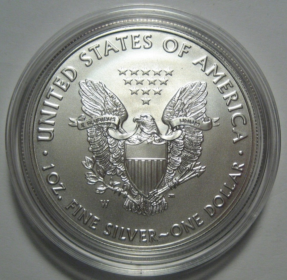 = 2019-W BU BURNISHED American SILVER Eagle Dollar ASE Coin with Box ...