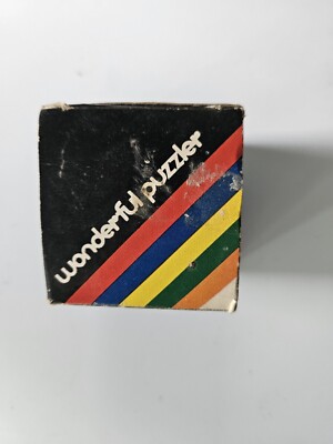 Vintage 1980's Wonderful Puzzler In Box | eBay