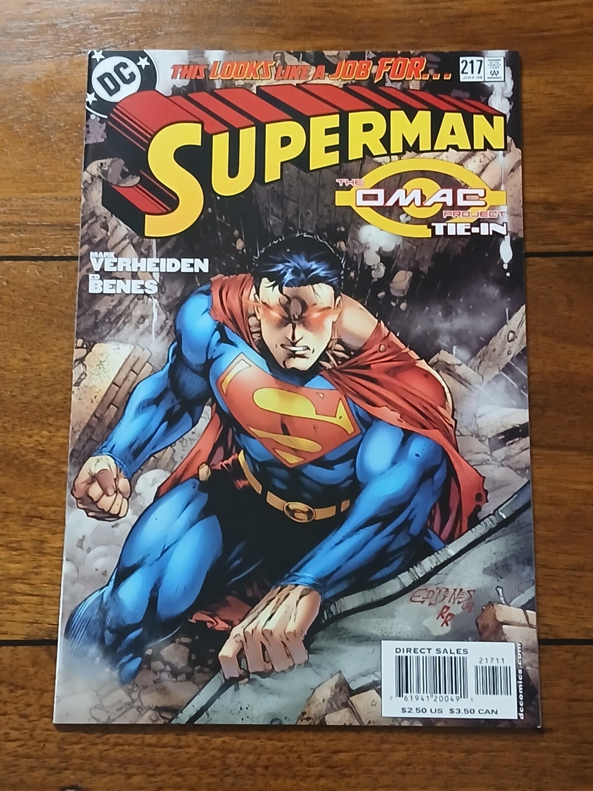2005 DC Comics Superman The OMAC Project Tie-In #217 Comic Book | eBay