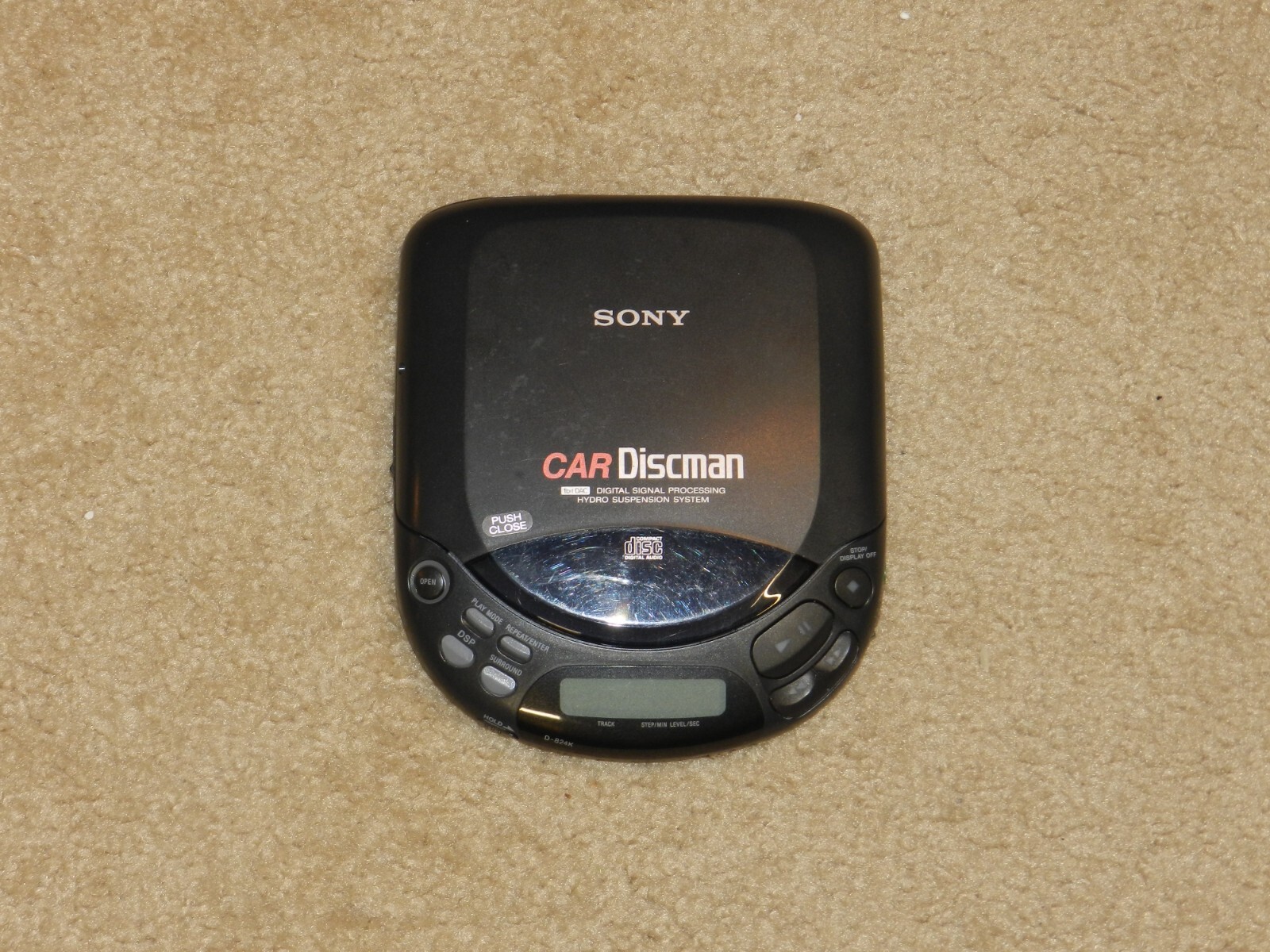 Sony Car Discman D-824K Portable CD Player TESTED WORKS | eBay