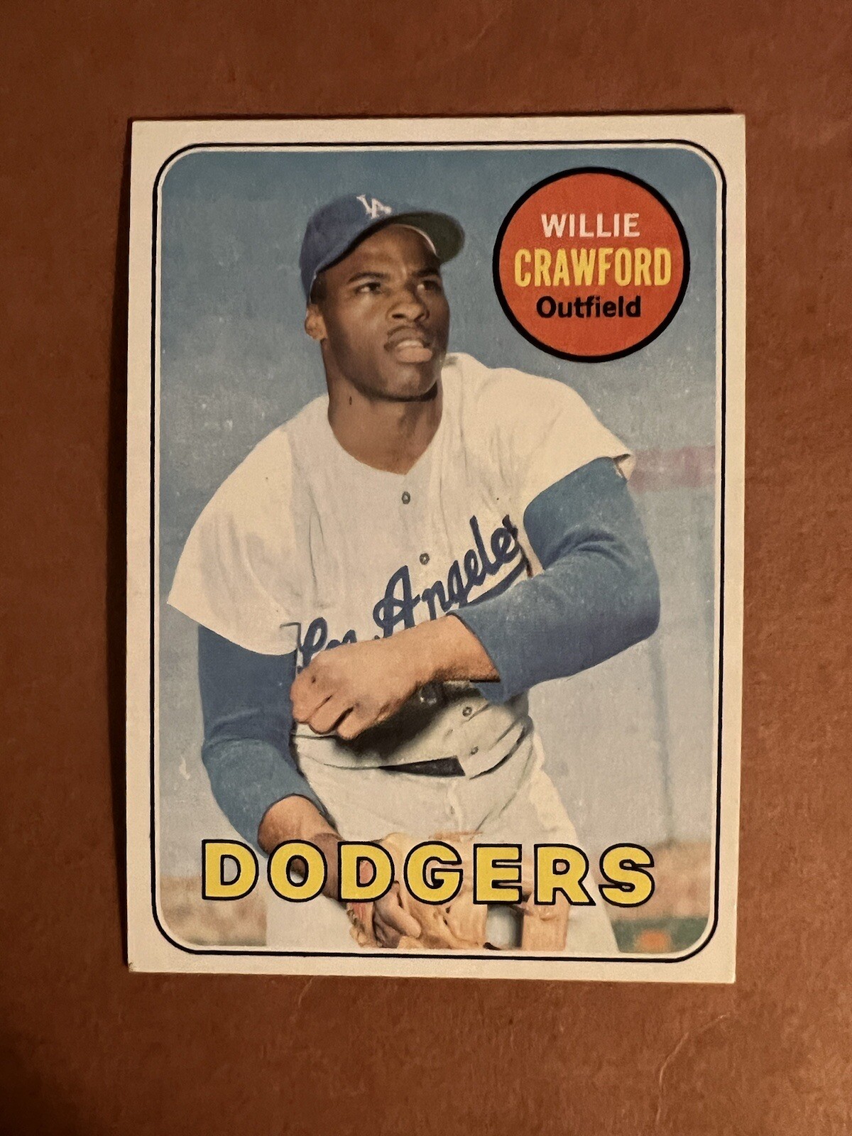 High Grade 1969 Topps #327 - LA DODGERS OF WILLIE CRAWFORD 69108 | eBay