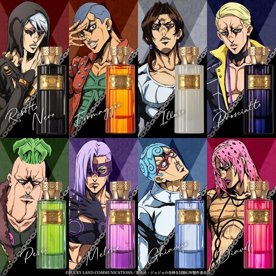 JOJO'S BIZARRE ADVENTURE Risotto Nero Fragrance Perfume eau de toilette ...