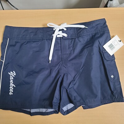 New York Yankees MLB GIII Navy Blue Shorts Size Medium - New! | eBay