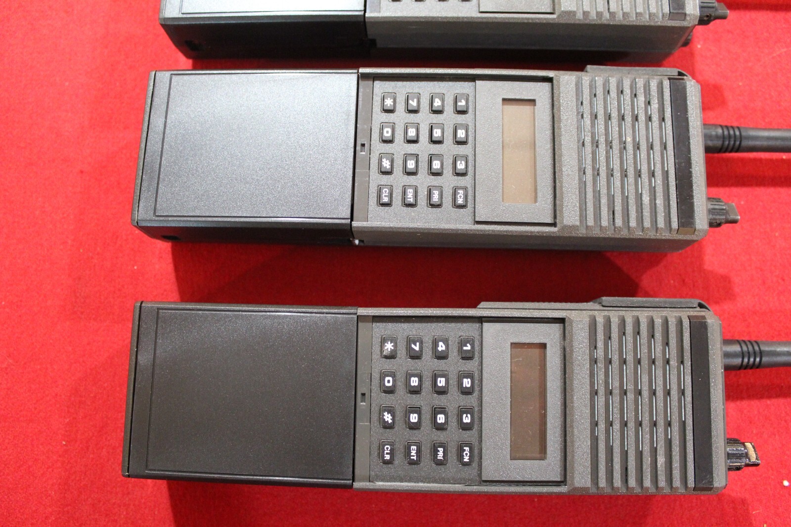 4 MILITARY SURPLUS PRC 127 RADIO RECEIVER TRANSMITTER WALKIE TALKIE ...