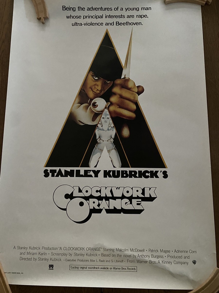 A Clockwork Orange Movie Poster A Clockwork Orange Movie Poster (#3 Of