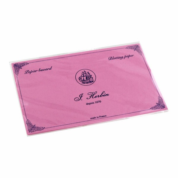 J. Herbin Pink Blotter Paper Sheets Pack of 10 for sale online | eBay