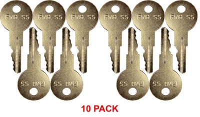 Fits (556) Ford/Hyster/Lull/Holland Key *10 Pack* | eBay
