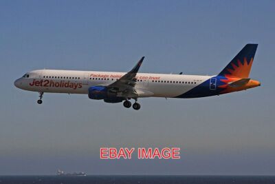 PHOTO G-HLYF A321 JET2 ARRECIFE 26-11-2022 | eBay UK