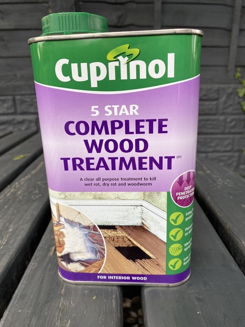 X2 Cans Cuprinol 5 Star Complete Wood Treatment 1 Litre for sale online ...