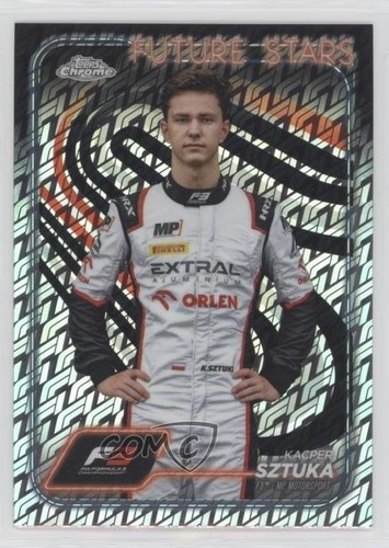 2024 Topps Chrome Formula 1 Logofractor Edition F3 Drivers Kacper ...