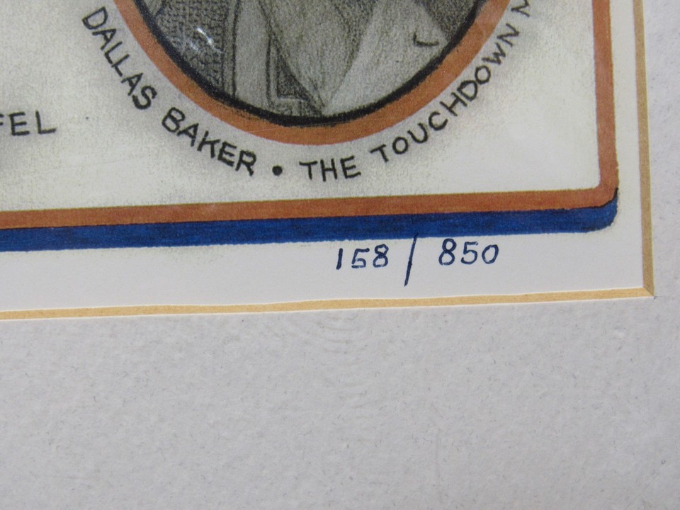 2007 Go Gators BCS National Champions LTD EDN Print Jeff Eckhert | eBay