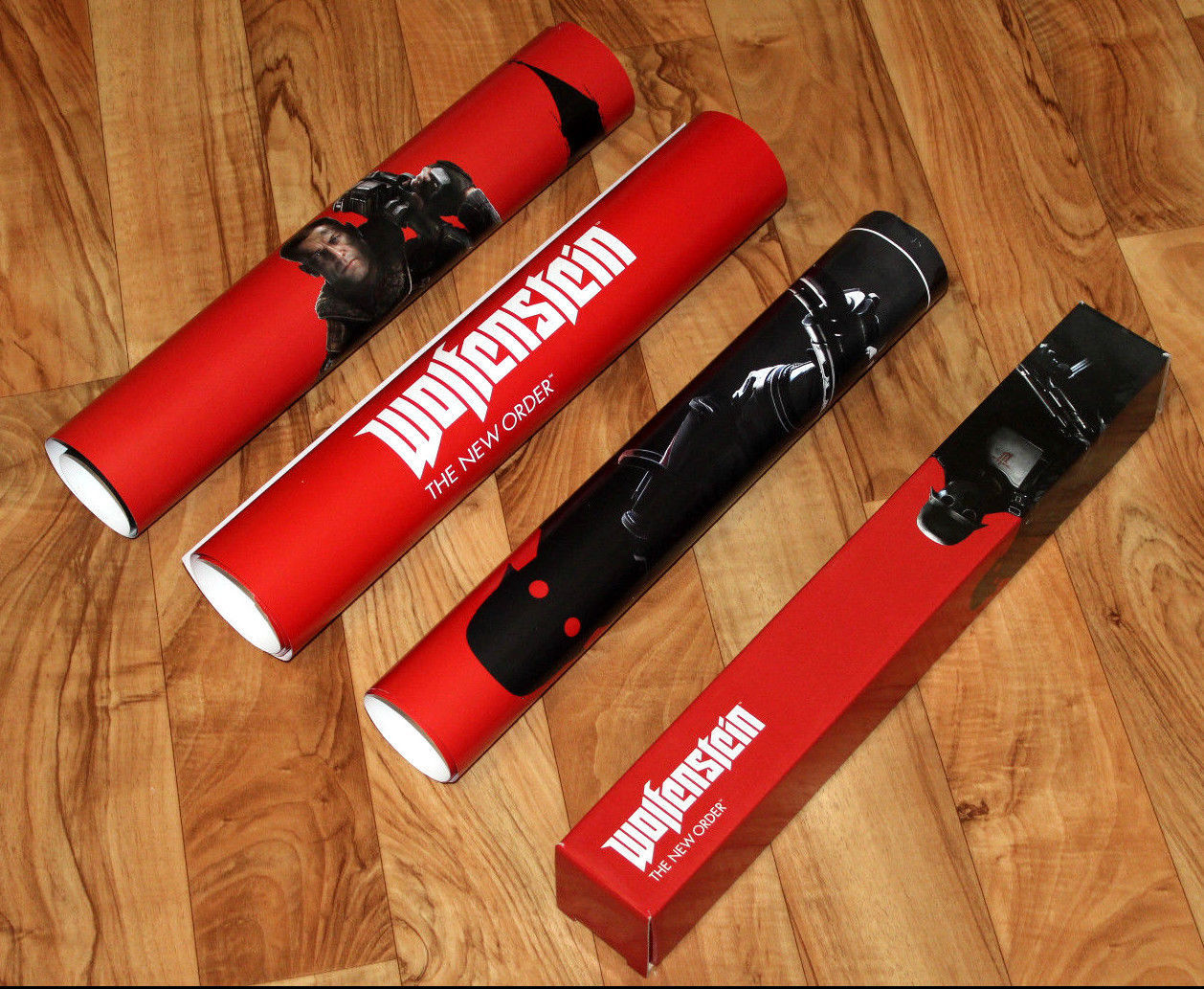 Wolfenstein The New Order Rare Promo Poster Set Xbox One 360 PS3 PS4 ...