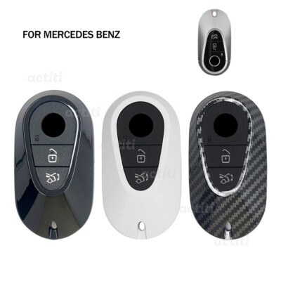 ABS Remote Key Fob Cover Case Shell For Mercedes-Benz C S Class W223 ...