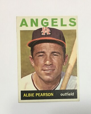 1964 Topps 110 Albie Pearson Angels EX+ | eBay