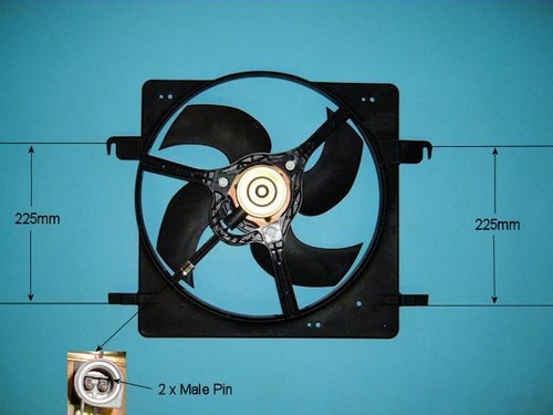 AutoAir Radiator Fan 05-1138 For Ford Ka 1.3 1996-2008 Lifetime ...